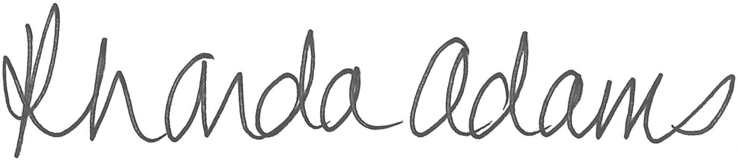 Rhonda-signature-2022 | The River Food Pantry